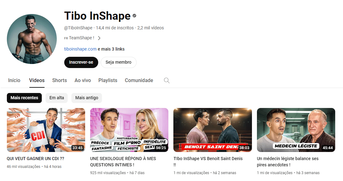 Canais do Youtube em francês: os 7 melhores