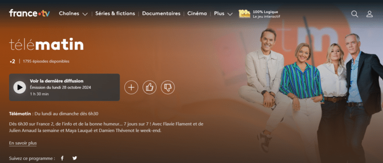 Principais canais de televisão na França